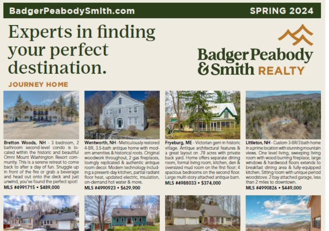 The Badger Peabody & Smith Realty Buyer's Guide - Late Spring Edition ...
