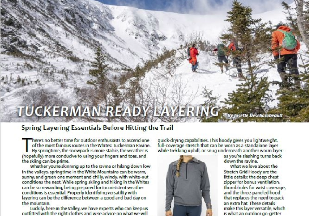 Mt. Washington Valley Vibe Magazine Story About Ragged Mountain ...